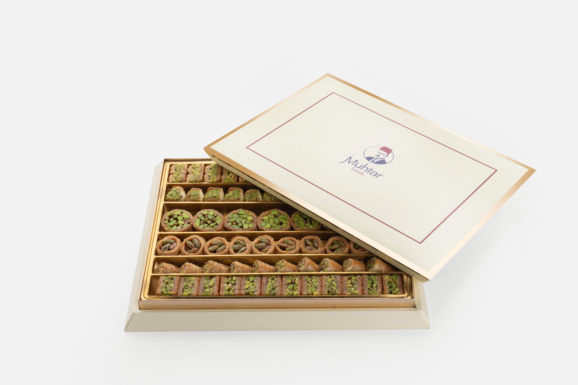 MIXED BAKLAWA PISTACHIO - Muhtar Sweets